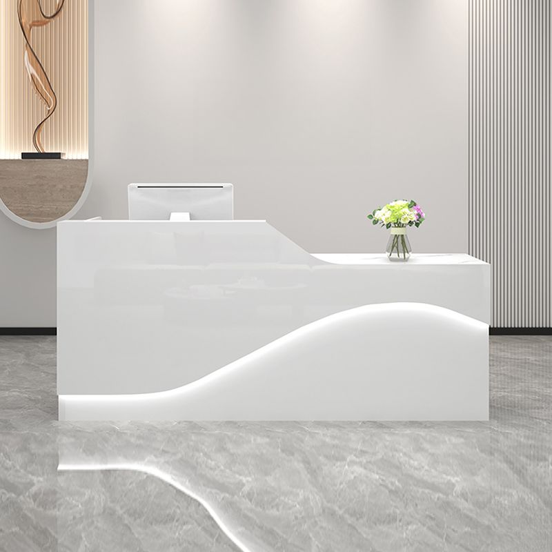 1.6-Meter Office Reception Desk - Kenlux Furniture KENLUX FURNITURE